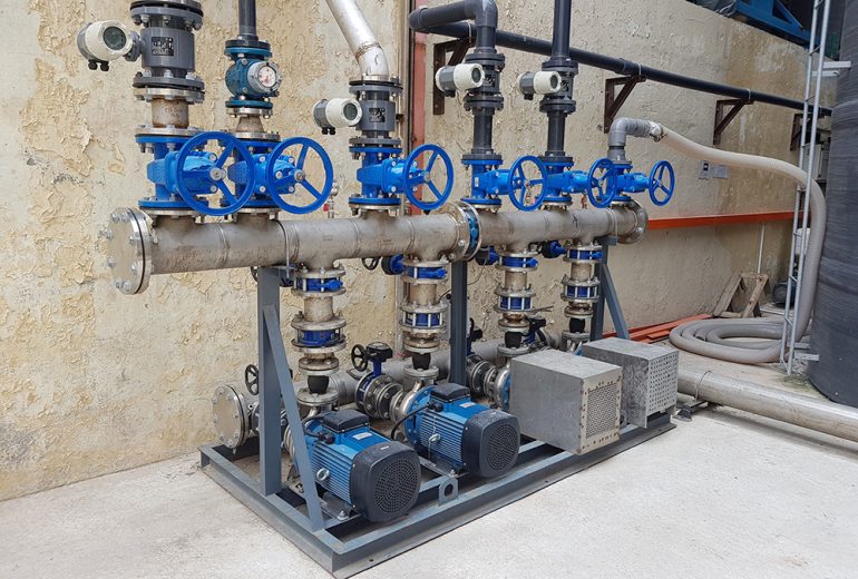 Pumping Station & Piping System - Cubictech