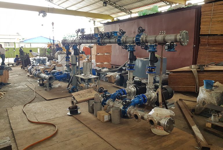 Pumping Station & Piping System - Cubictech