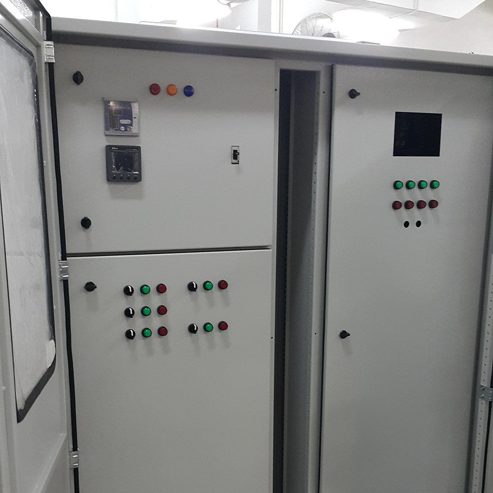 Control Panel and Cabling - Cubictech
